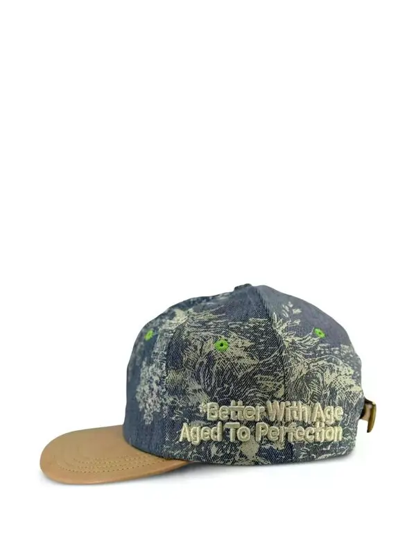 BETTER WITH AGE Deconstructed Denim Cap