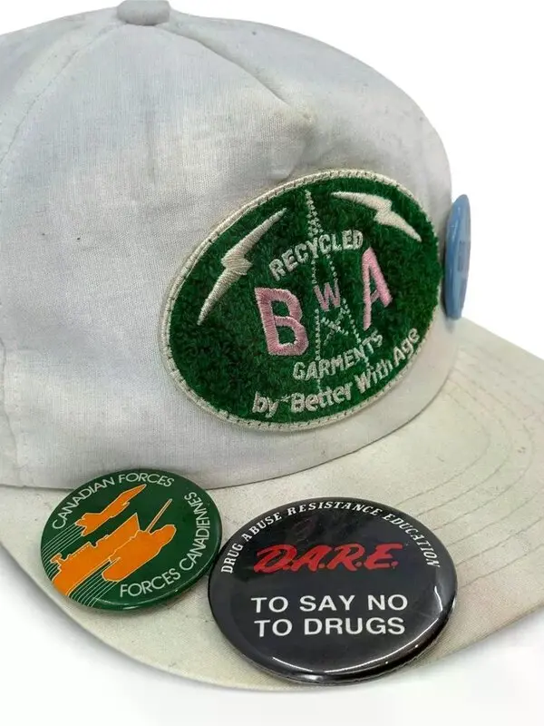 BETTER WITH AGE Caprice Badge-embellished Cap