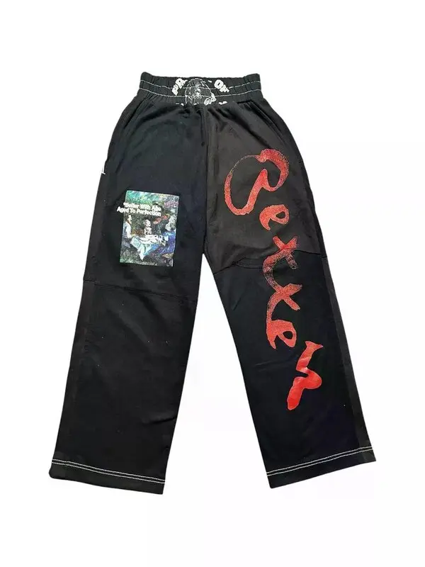 BETTER WITH AGE Remoir Reconstructed Track Pants - Black