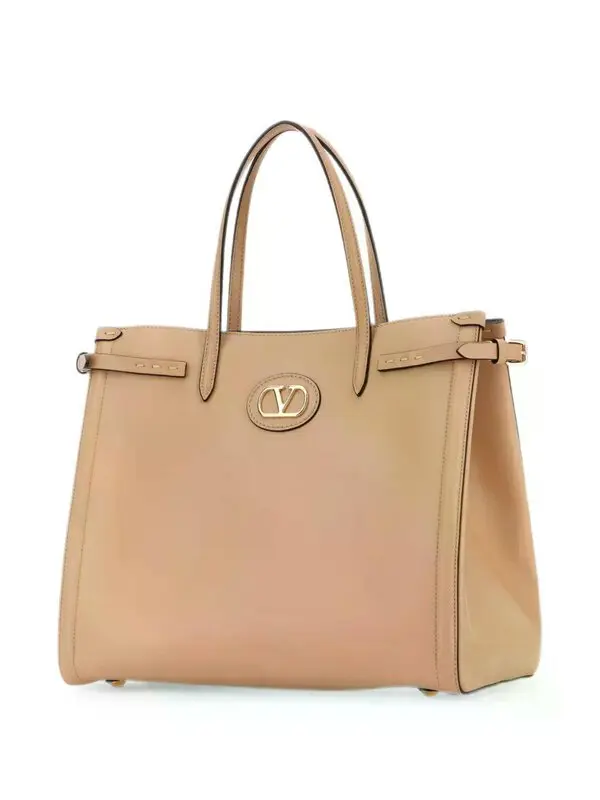 Valentino Garavani Vlogo Signature Tote Bag - Neutrals
