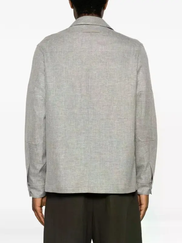 Zegna Button-up Flap-pocket Shirt