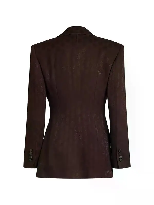 Etro Jacquard Single-breasted Blazer