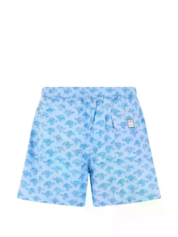 Fedeli Printed Swim Shorts
