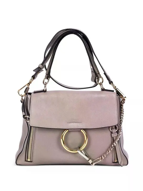Chloé Faye Day Shoulder Bag - Grey