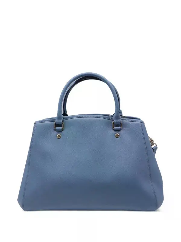 COACH VINTAGE Lillie Carryall Leather Tote Bag