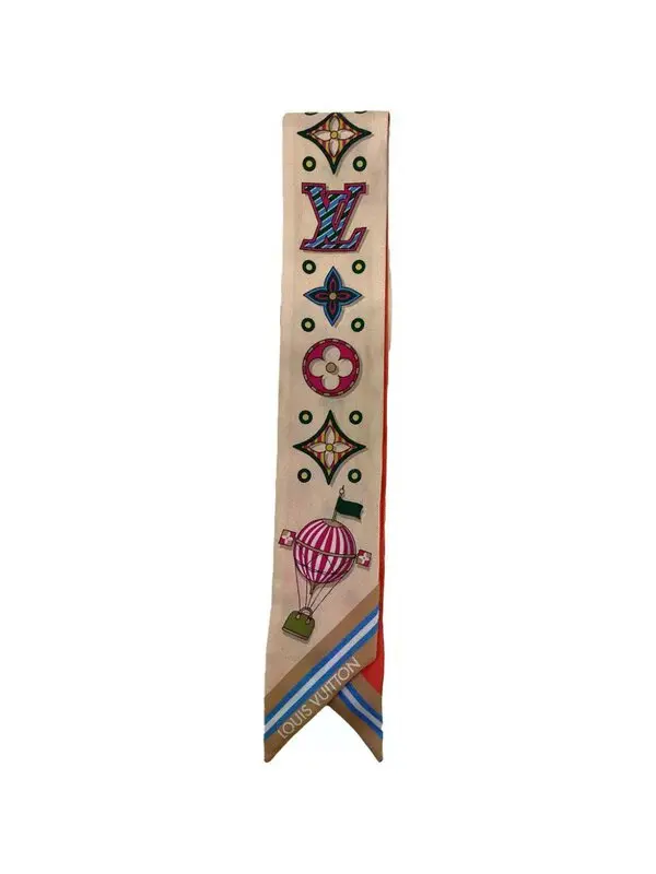 LOUIS VUITTON Monogram The Cloud Bb Bandeau Scarf