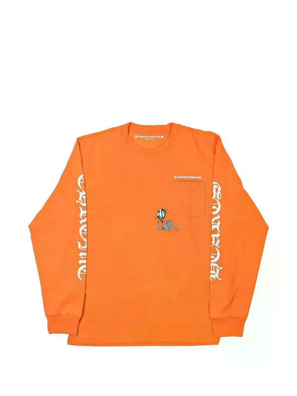 Chrome Hearts Printed Long-sleeve T-shirt - Orange