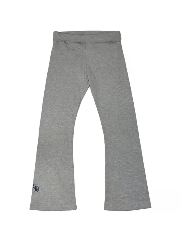 Chrome Hearts Logo Print Flared Trousers