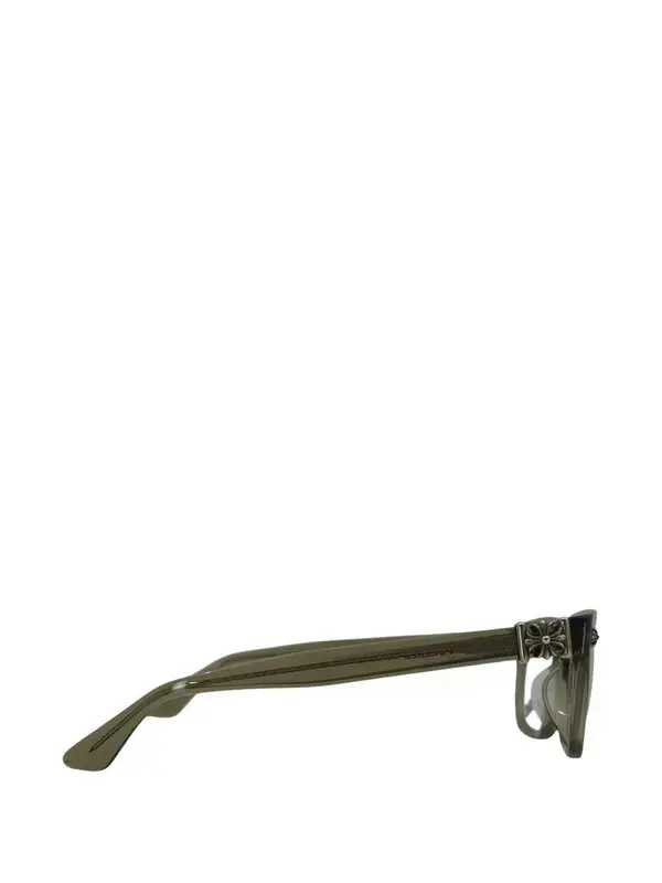 Chrome Hearts Vagilante Rectangle Frame Eyeglasses
