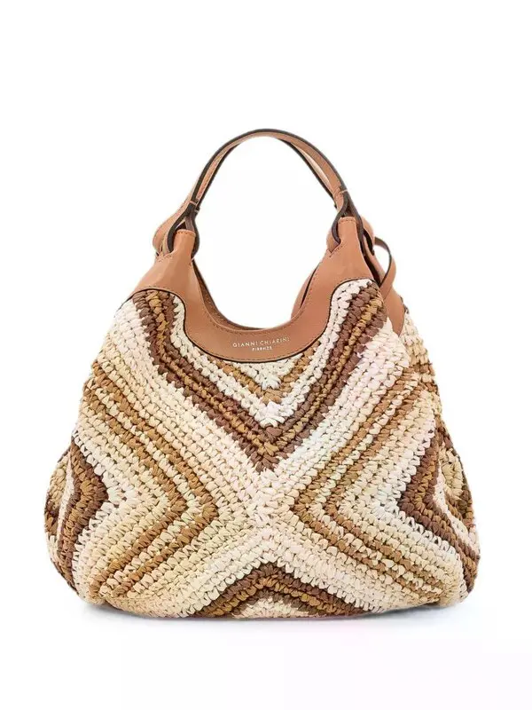 GIANNI CHIARINI Woven Tote Bag
