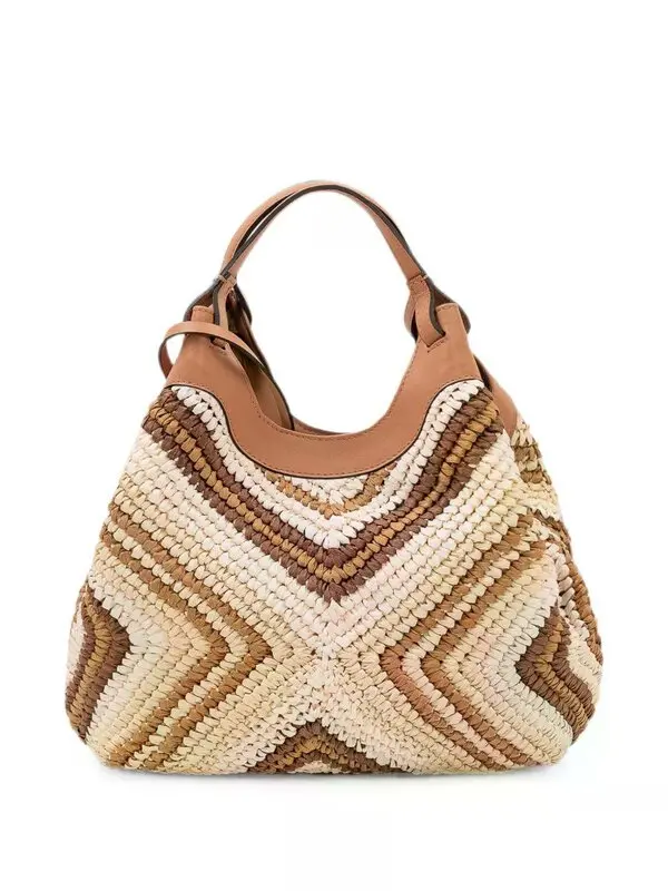 GIANNI CHIARINI Woven Tote Bag