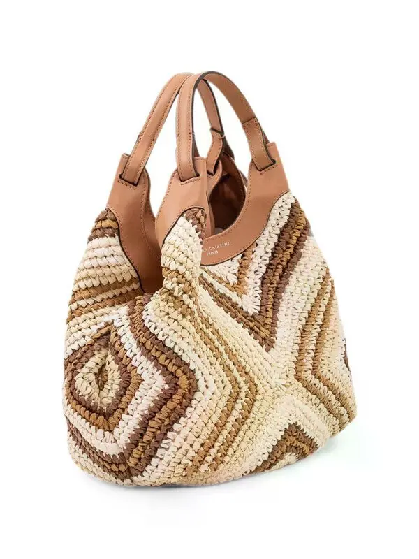 GIANNI CHIARINI Woven Tote Bag