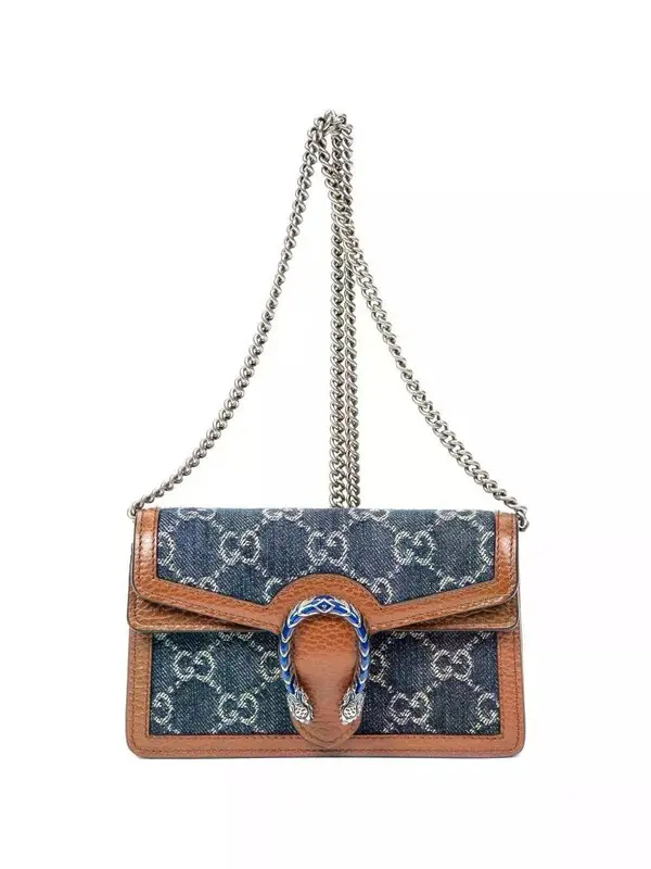 Gucci Dionysus Gg Crossbody Bag - Blue