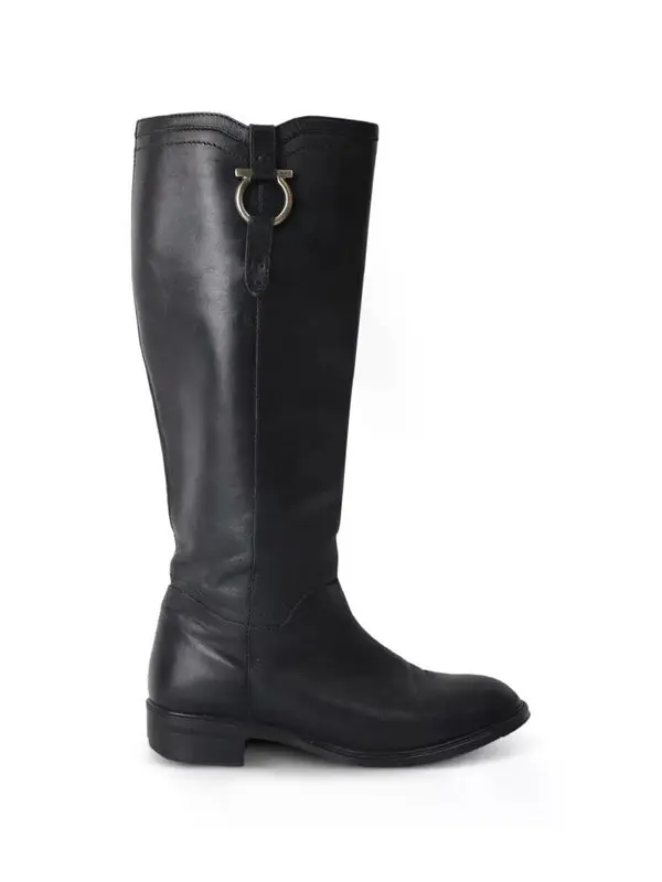 FERRAGAMO Riding Boots - Black