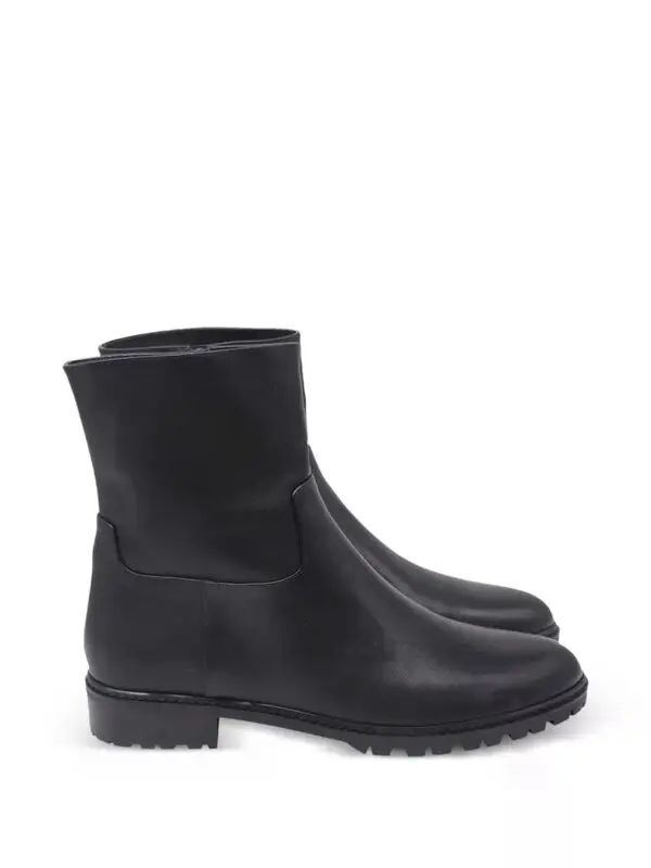 STUART WEITZMAN City Zip Ankle Boots - Black