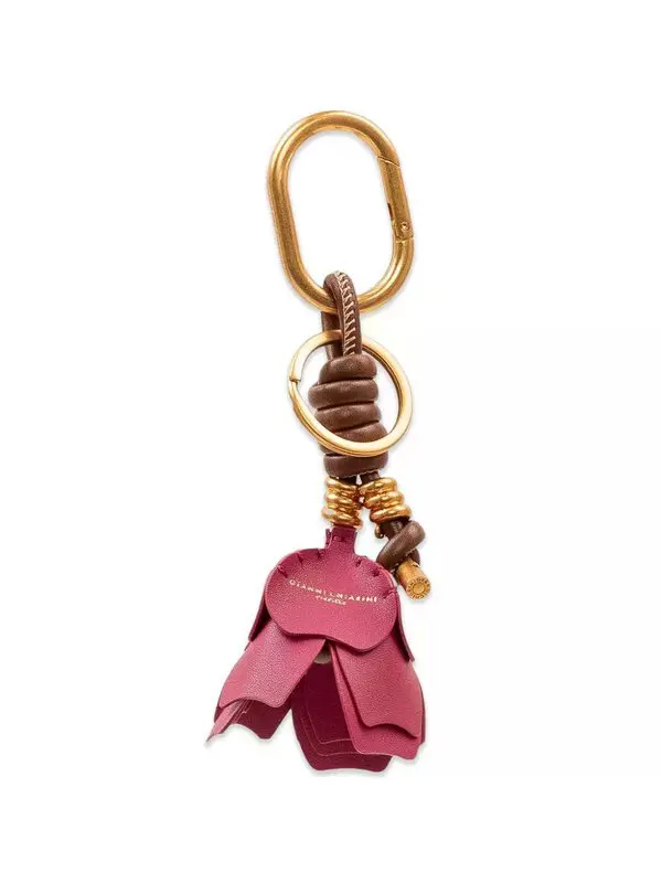 GIANNI CHIARINI Floral Pendant Charm - Pink