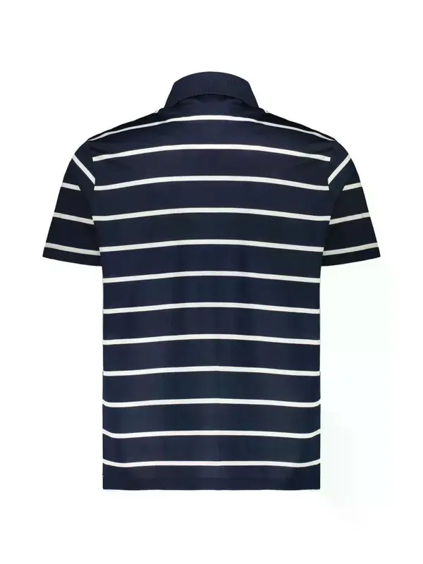 Paul & Shark Striped Short-sleeve Polo Shirt