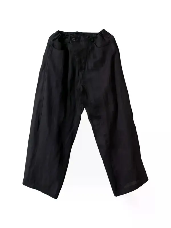 JAN JAN VAN ESSCHE Sheer Twill Wide-leg Trousers