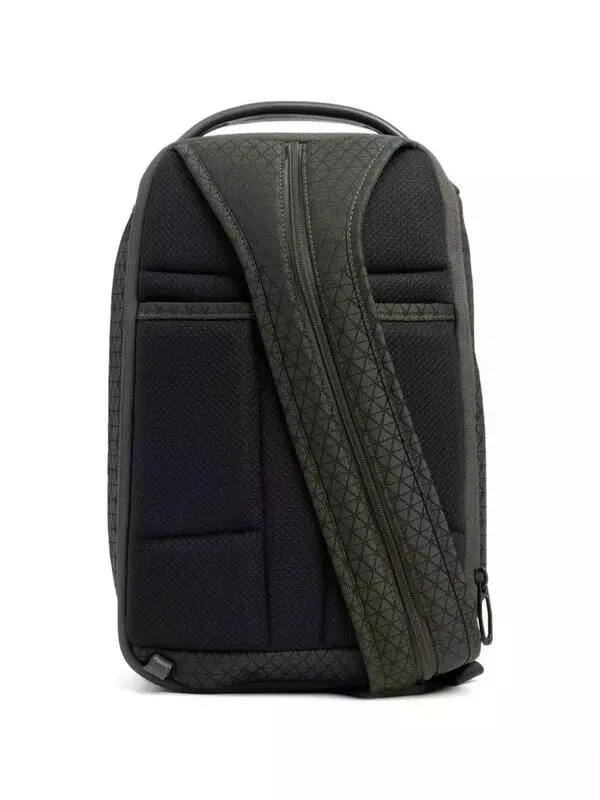 PIQUADRO Geometric Pattern Two-way Convertible Backpack