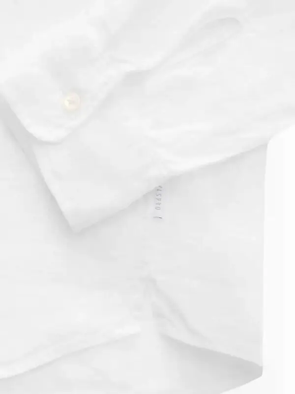 04651 / A TRIP IN A BAG Mandarin-collar Long-sleeve Shirt