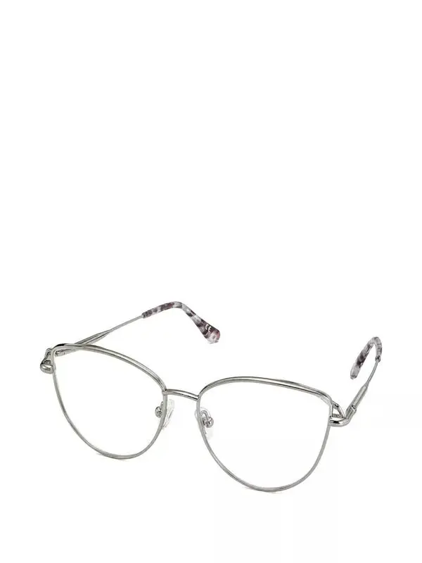 TOM FORD Cat-eye Frame Glasses - Silver