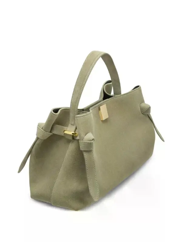 Yuzefi Gyoza Suede Tote Bag - Green