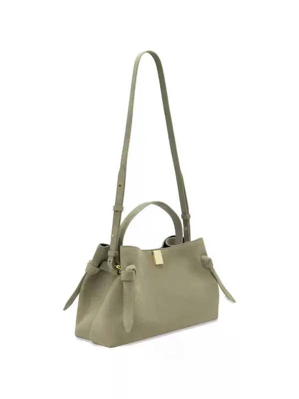 Yuzefi Gyoza Suede Tote Bag - Green