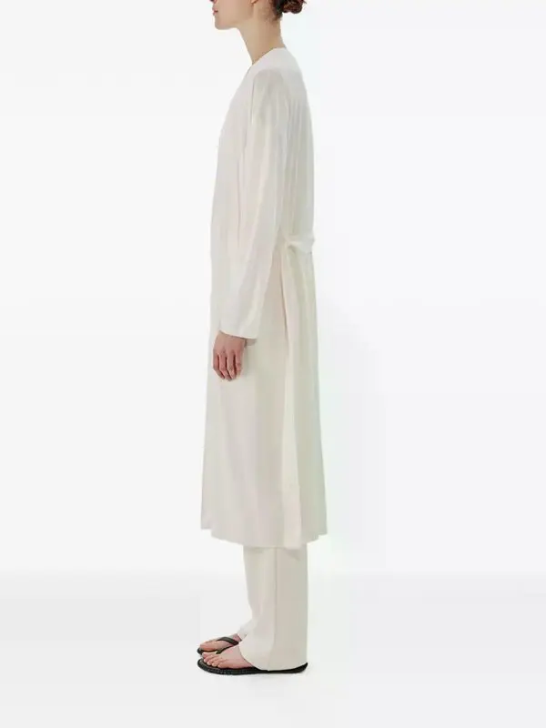 Another Tomorrow Belted Jersey Robe
