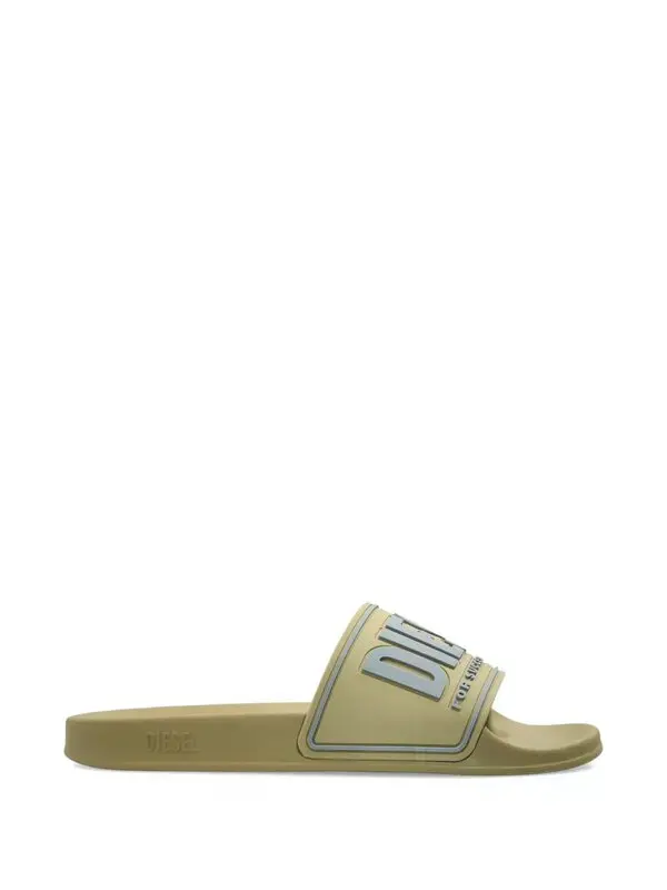 DIESEL® Sa-mayemi Logo-embossed Slides