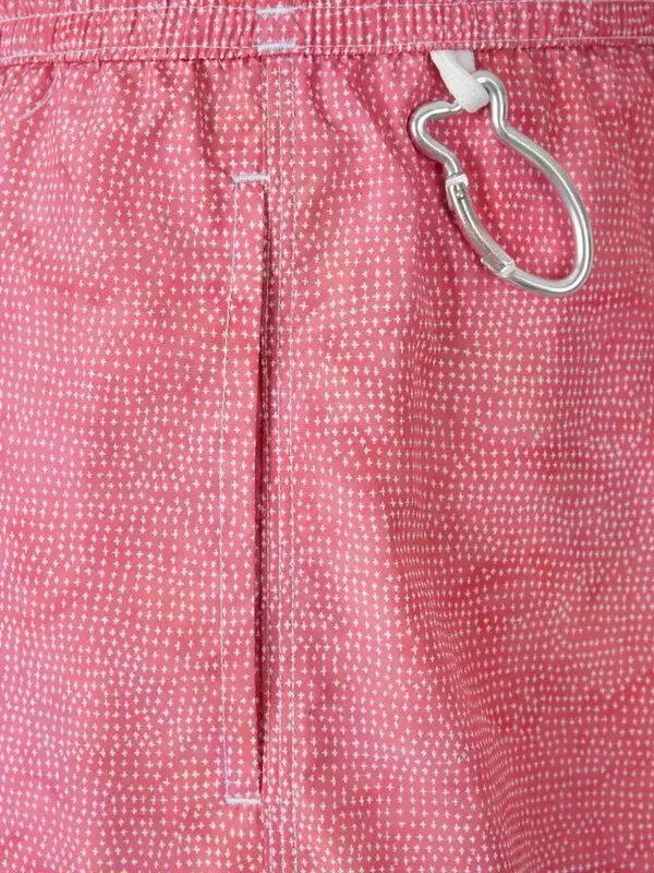 Fedeli Madeira Cross-print Swim Shorts