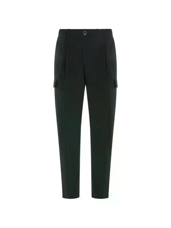 Herno Tapered Cargo Pants - Black