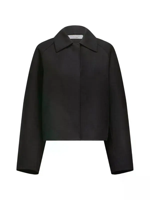 Another Tomorrow Raglan Sleeve Back-flap Jacket