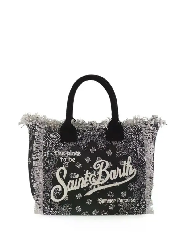 MC2 SAINT BARTH Fringed Tote Bag