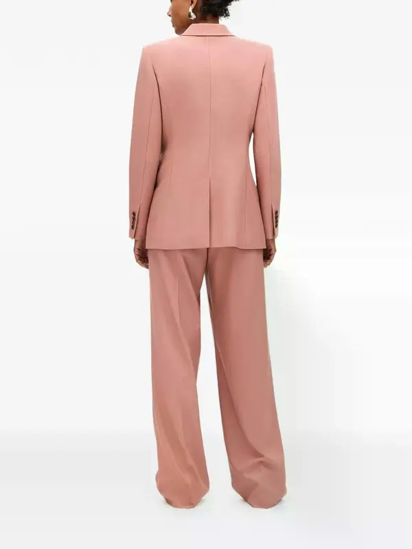 Another Tomorrow Single-button Peaked-lapel Blazer