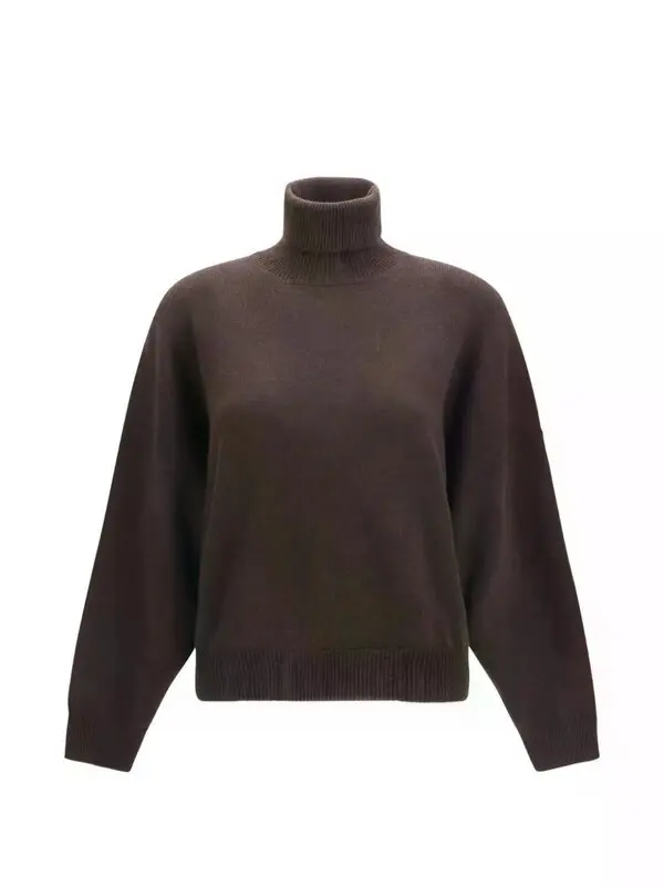 Brunello Cucinelli Cashmere Turtleneck Sweater - Brown