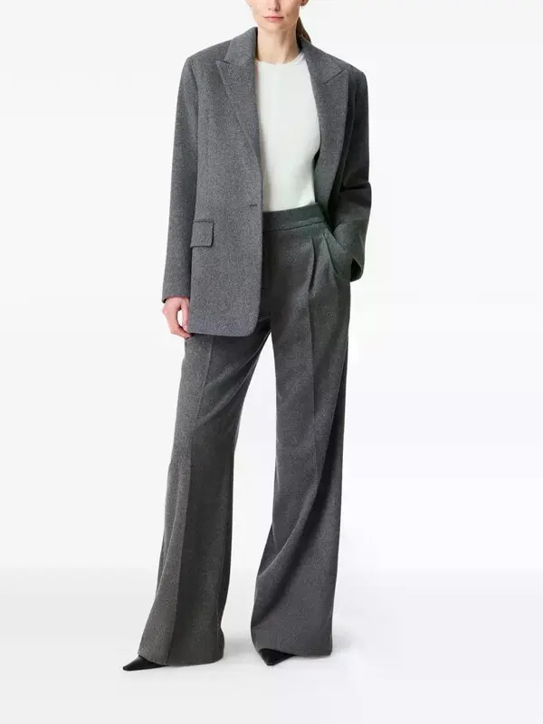 Another Tomorrow Tailored Cashmere Blazer