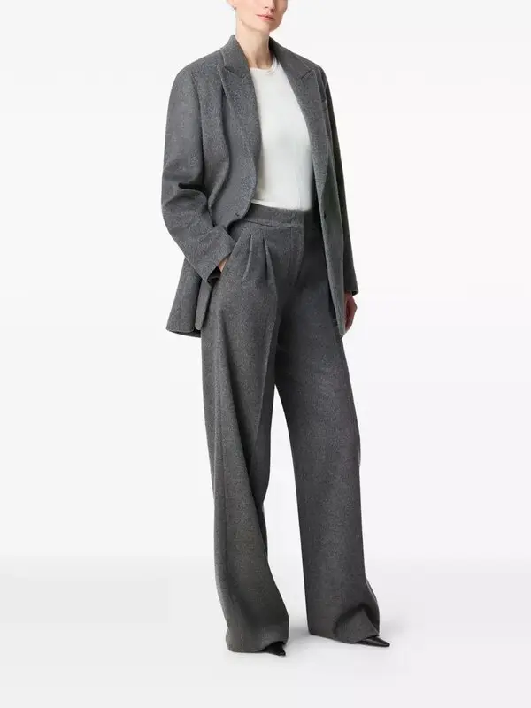 Another Tomorrow Tailored Cashmere Blazer