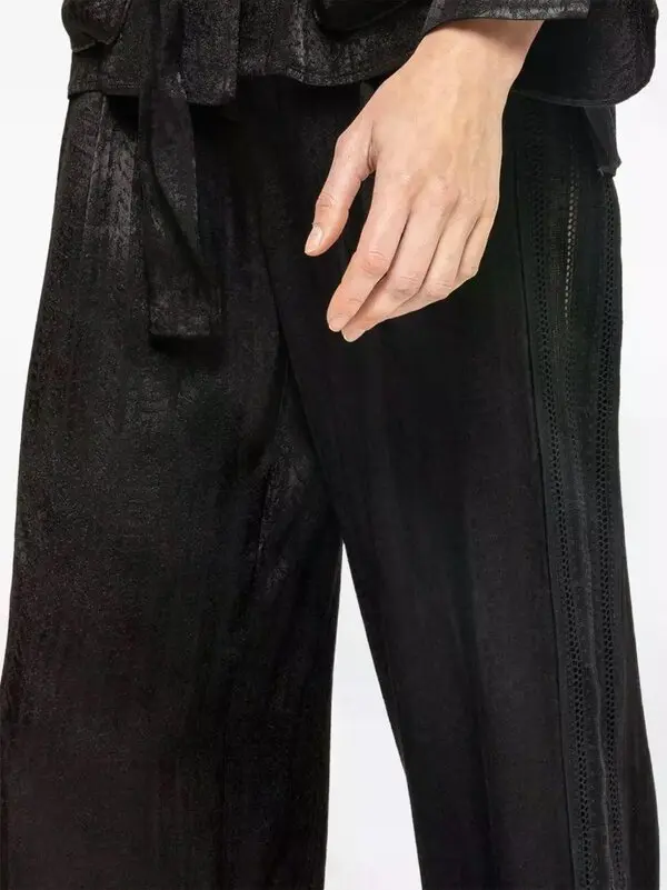 NISSA Wide-leg Viscose Pants