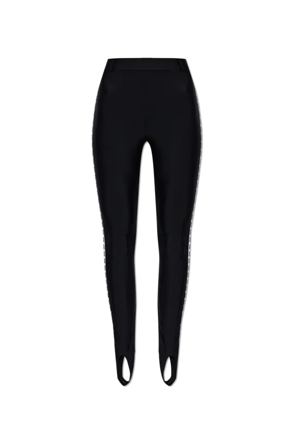 Moschino Leggings With Side Stripes