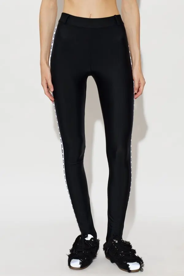 Moschino Leggings With Side Stripes