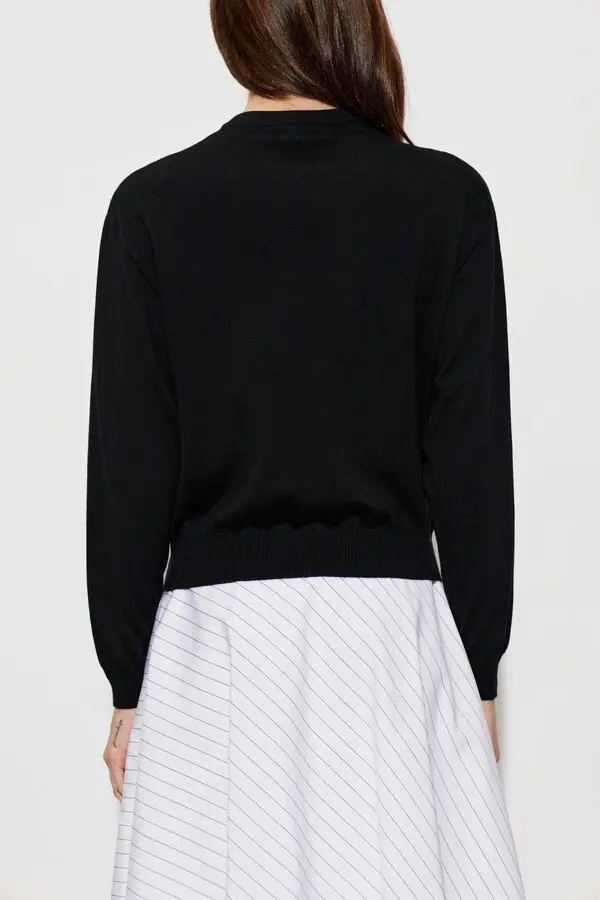 Moschino X Smiley Graphic Knit Sweater