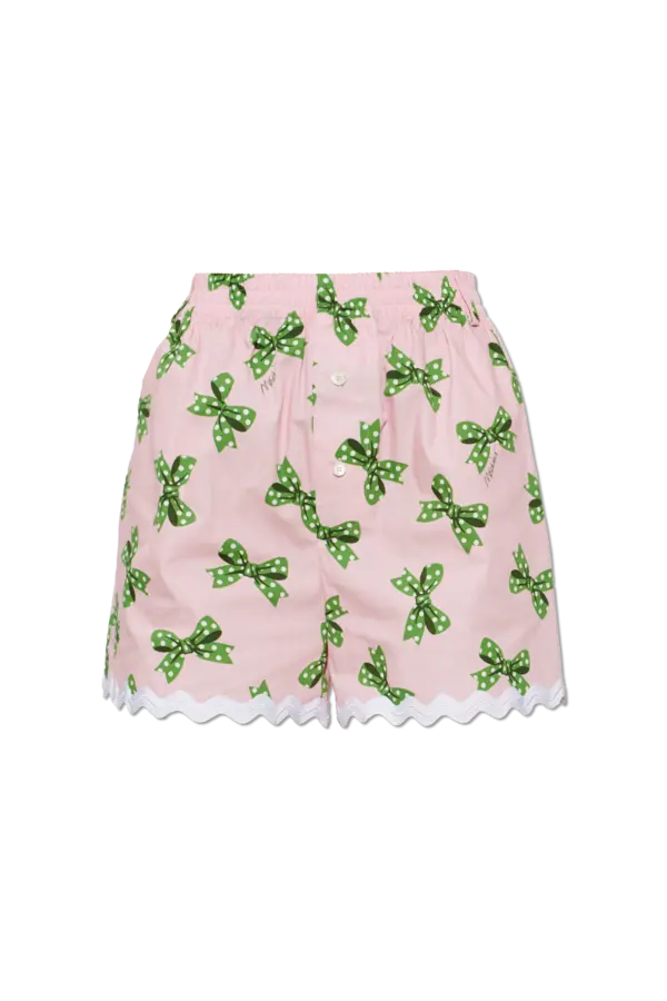 Moschino Printed Shorts