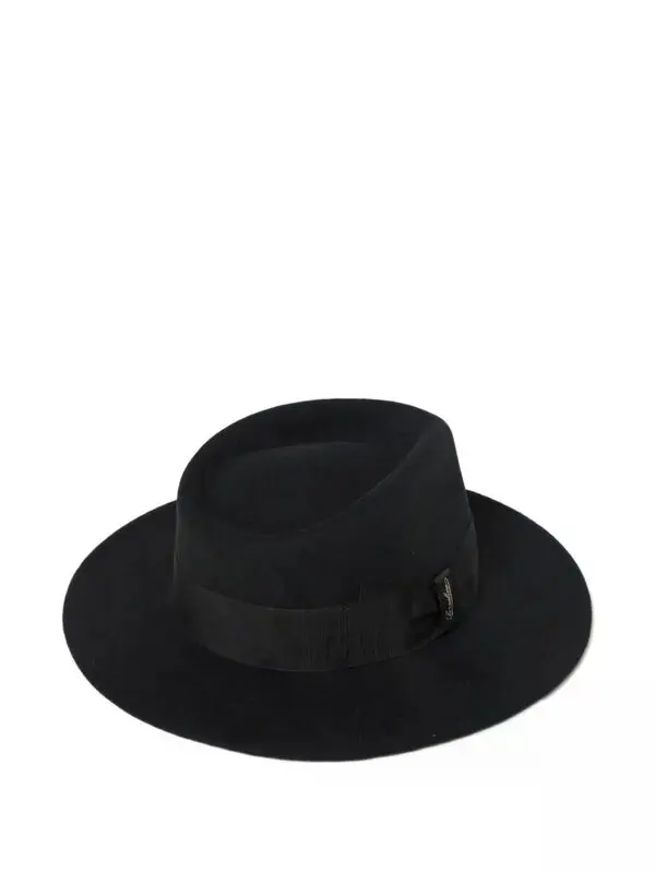 Borsalino Fedora Hat - Black
