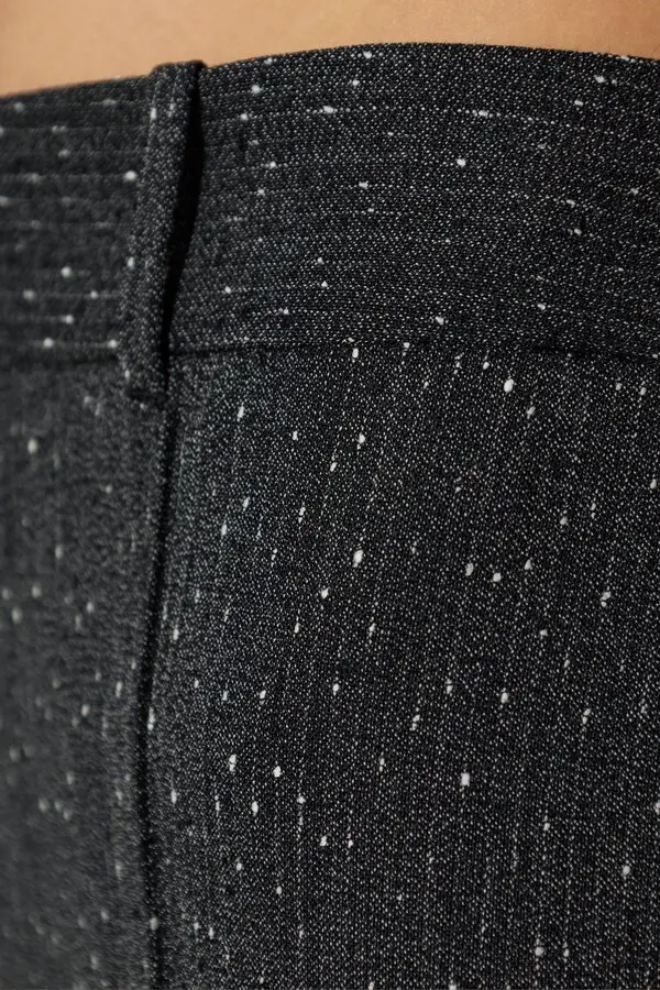 Alexander McQueen Wool Trousers With Pintuck Detailing