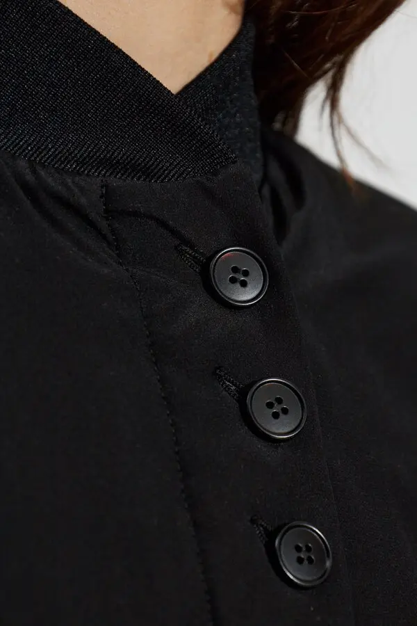 Alexander McQueen Quilted Jacket With Decorative Stitching