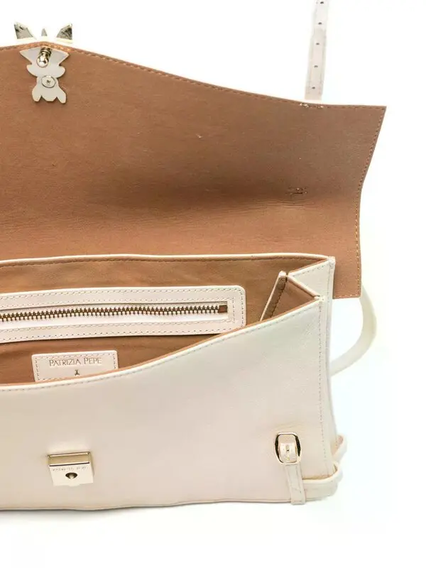 Patrizia Pepe Fly Bamby Jour Leather Shoulder Bag
