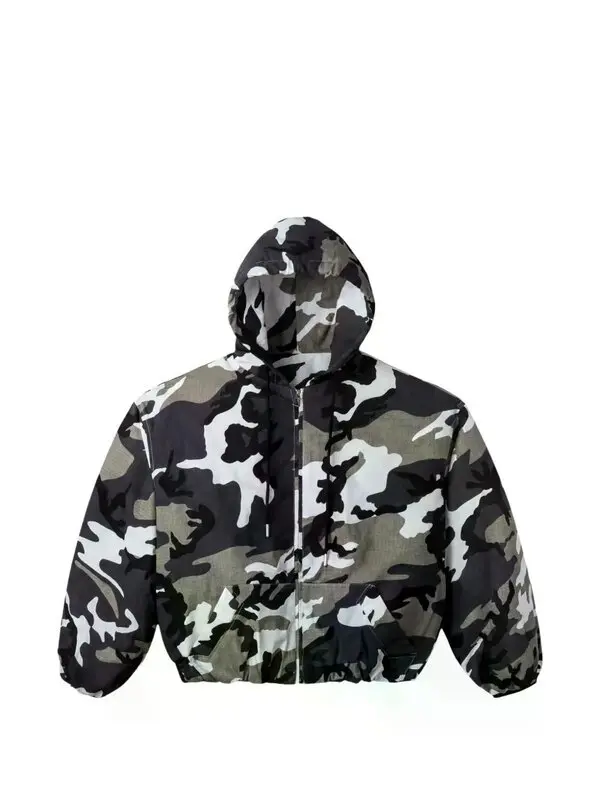 GV GALLERY Deron Camouflage-print Jacket - Black