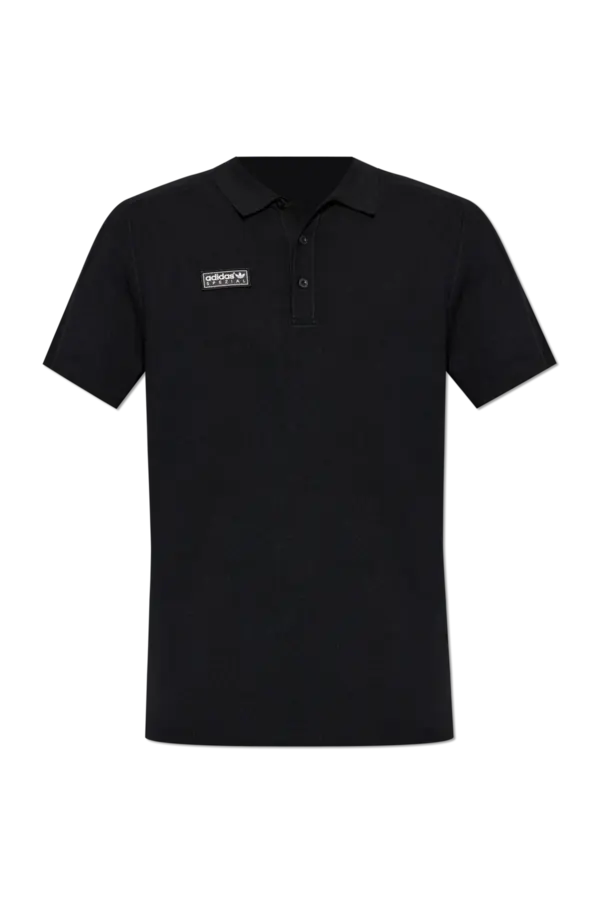 ADIDAS ORIGINALS Polo With Logo - Black