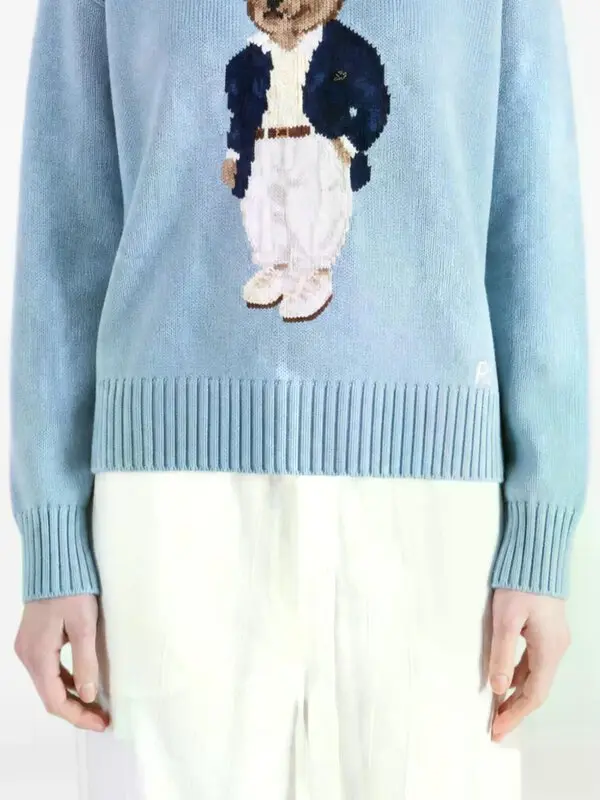 Polo Ralph Lauren Polo Bear Intarsia-knit Sweater