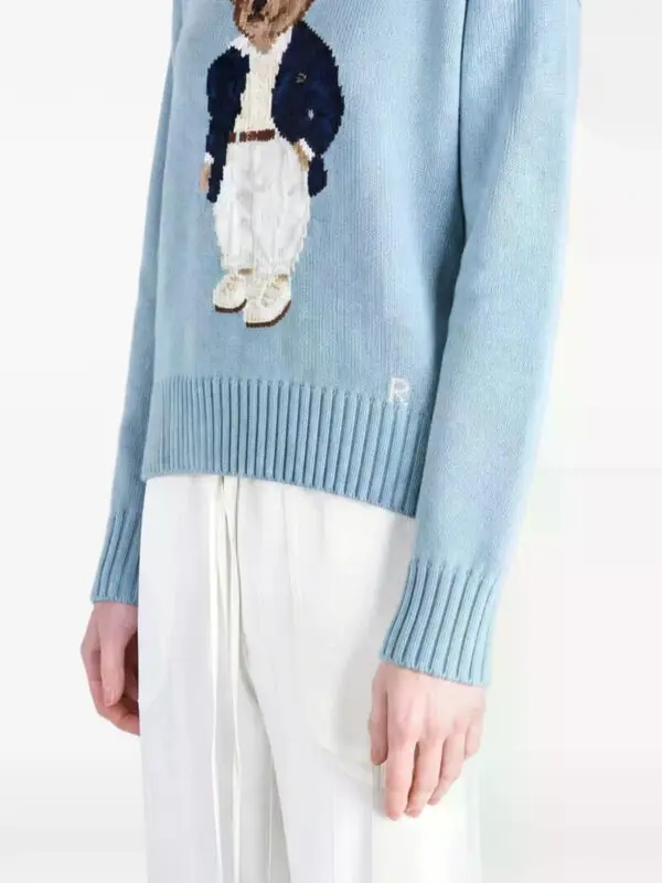Polo Ralph Lauren Polo Bear Intarsia-knit Sweater